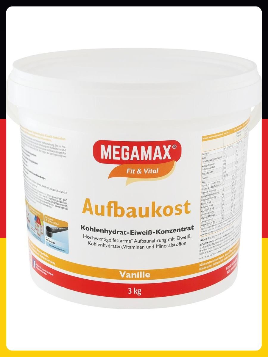 Пищевая добавка Megamax Nutrition Vanilla 3 kg Powder купить на OZON по ...