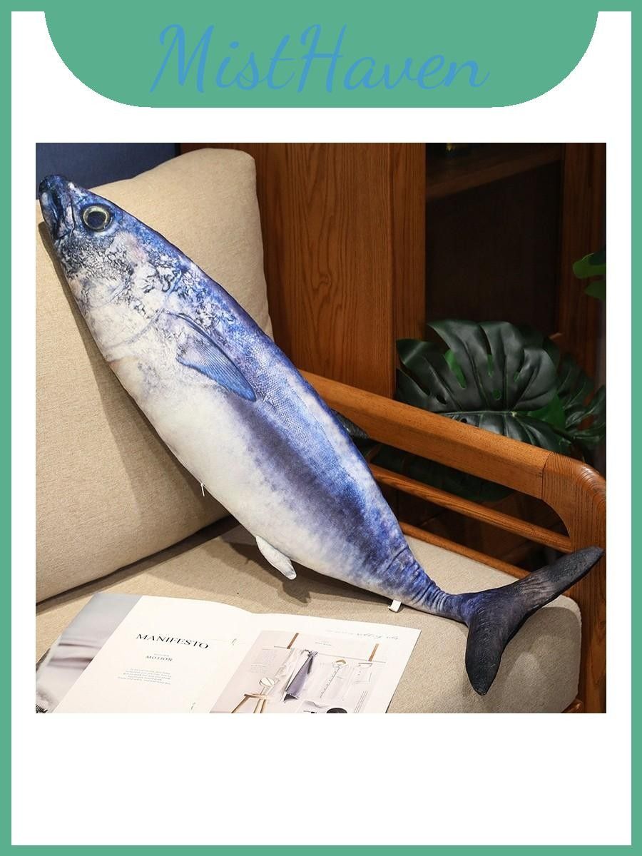 plushie tuna swordfish salmon крупная забавная фигурка 80 см purple 60 ...