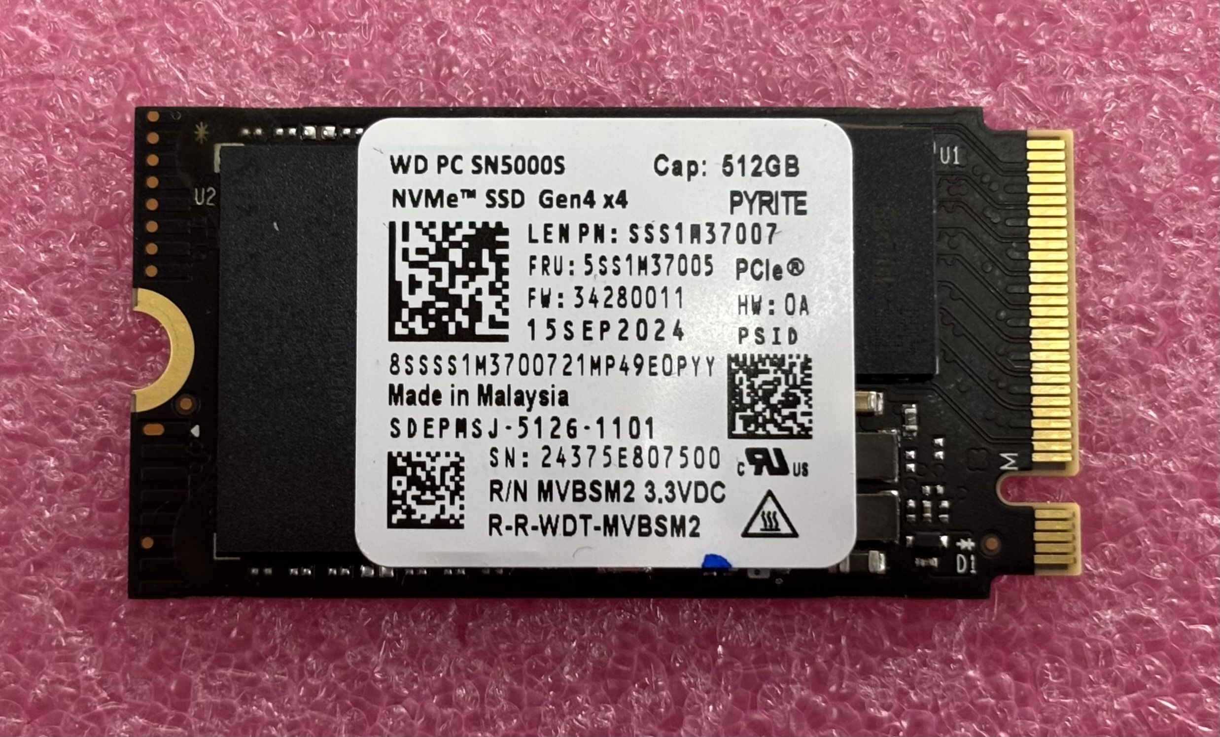 512 ГБ Внутренний SSD-диск Western Digital SN5000S (SSS1A37007) купить ...