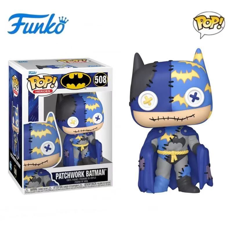 ФигуркаDC Heroes Funko POP! Patchwork Batman (508) купить на OZON по ...