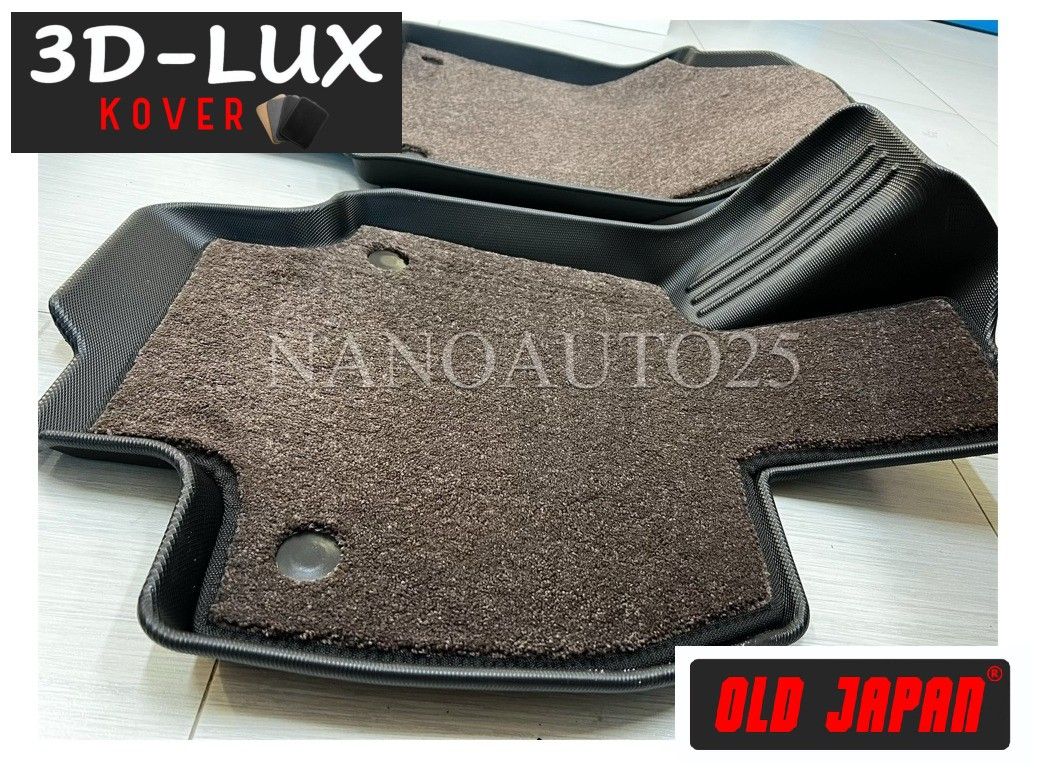 Коврики TPE 3D-LUX Toyota Harrier (2020++) Правый руль +Вставки Kover ...