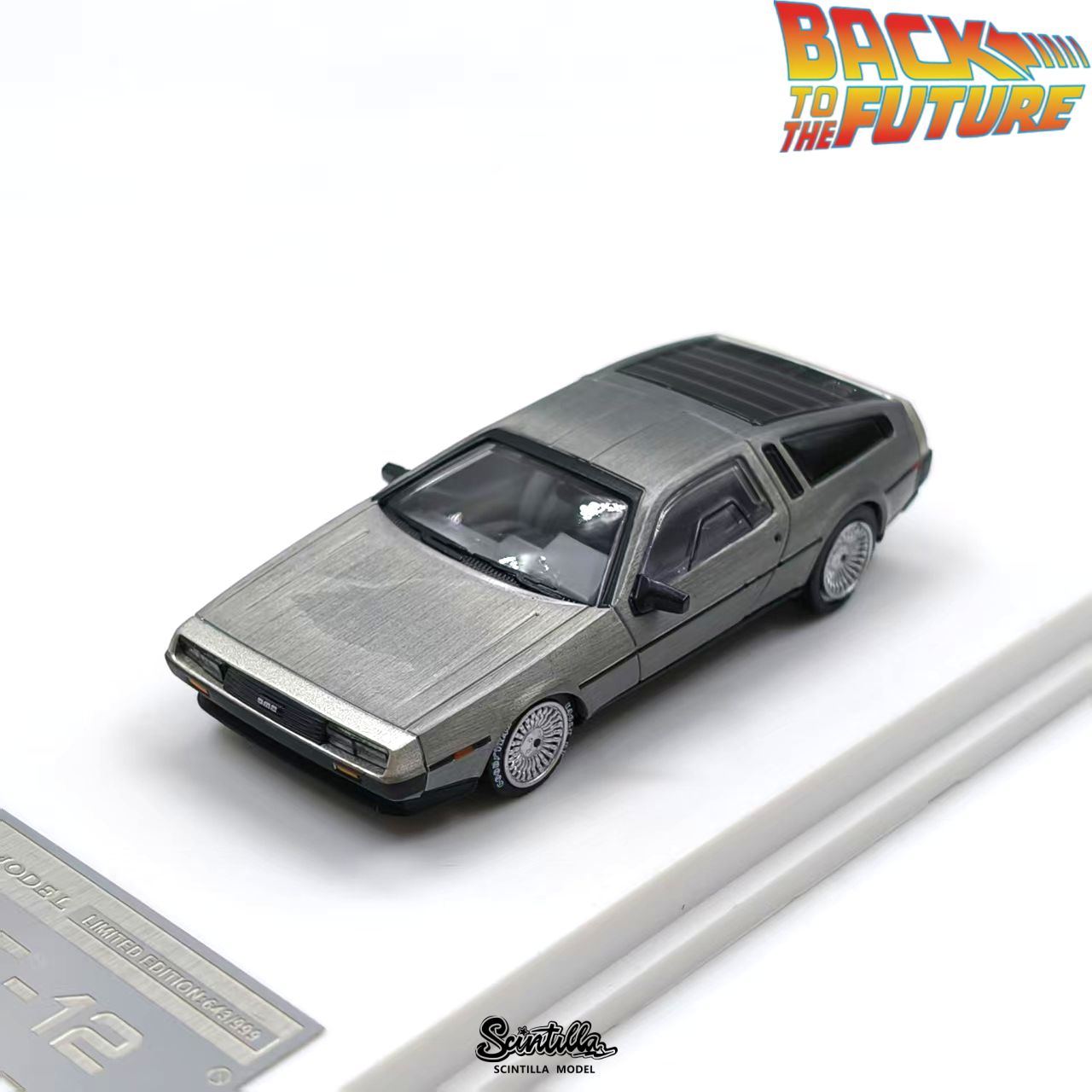 Машинка MJ MODEL 1/64 #Back To the Future 2 Литой под давлением ...