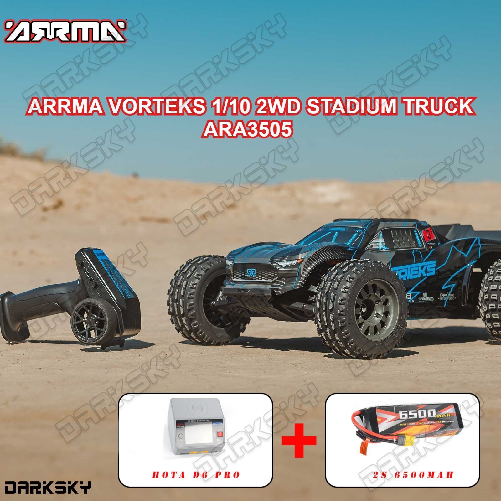 Вопросы и ответы о ARRMA vorteks 1:10 2wd brushless stadium truck rtr # ...
