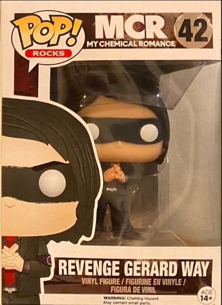 Фигурка Funko POP! 42 MCR My chemical romance REVENGE GERARD WAY купить ...