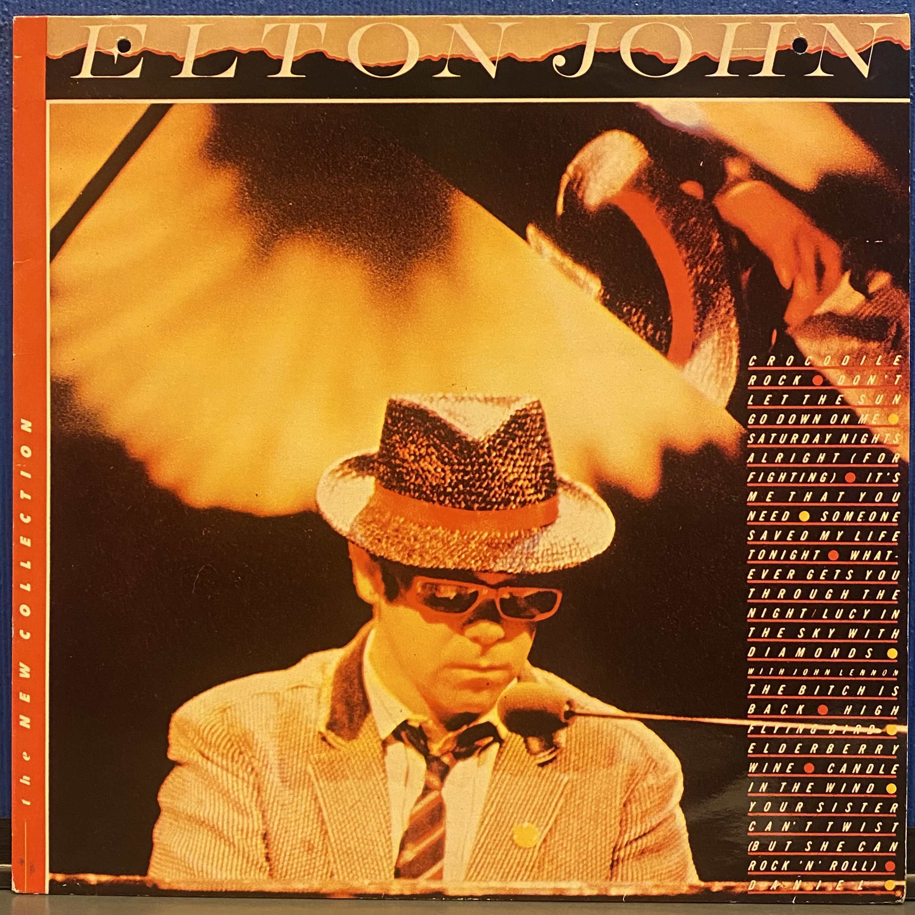 Elton John. The New Collection. EX+ UK ПЕРВЫЙ ПРЕСС! 1983 LP Виниловая ...