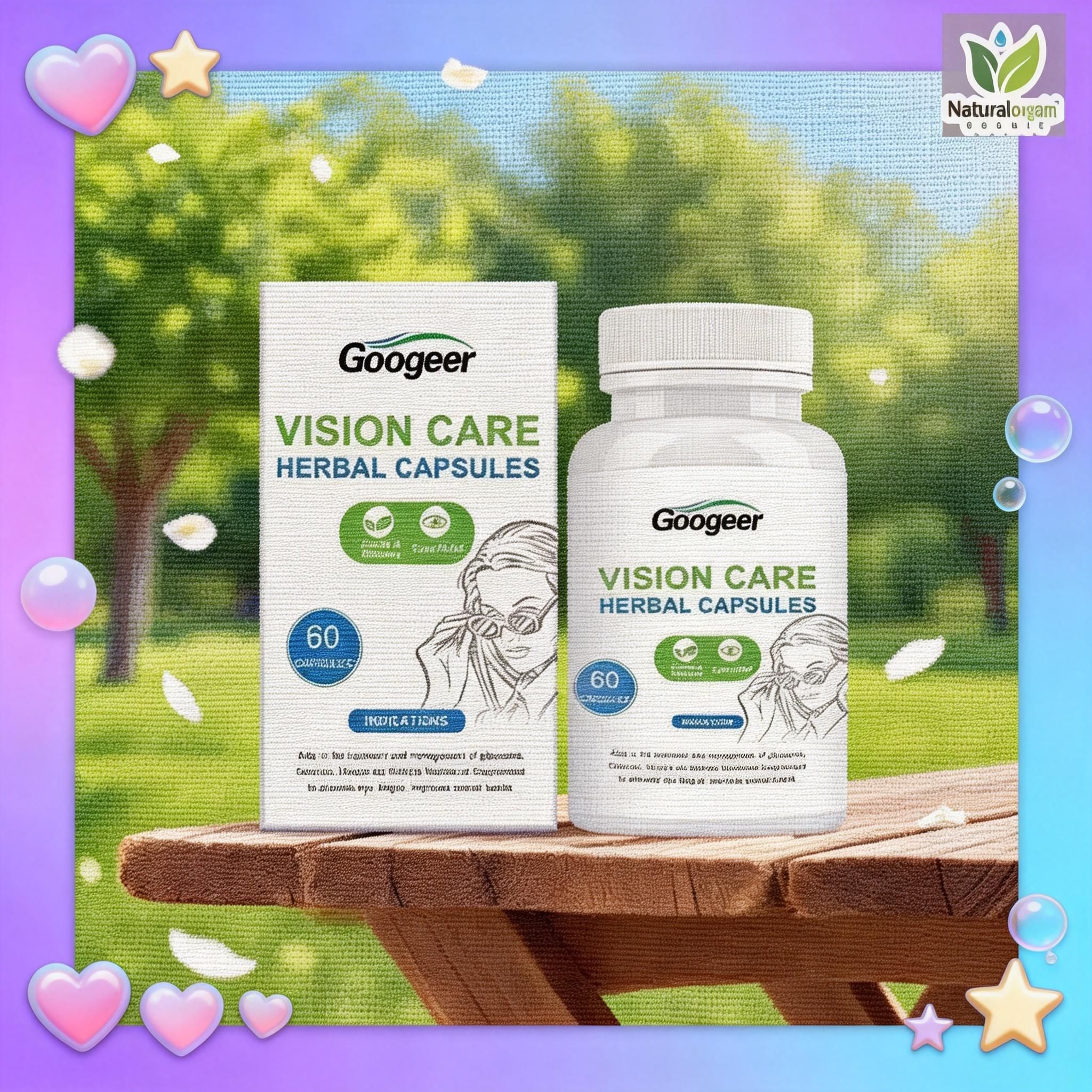 Капсулы Grogger Vision Support на растительной основе, помогают ...