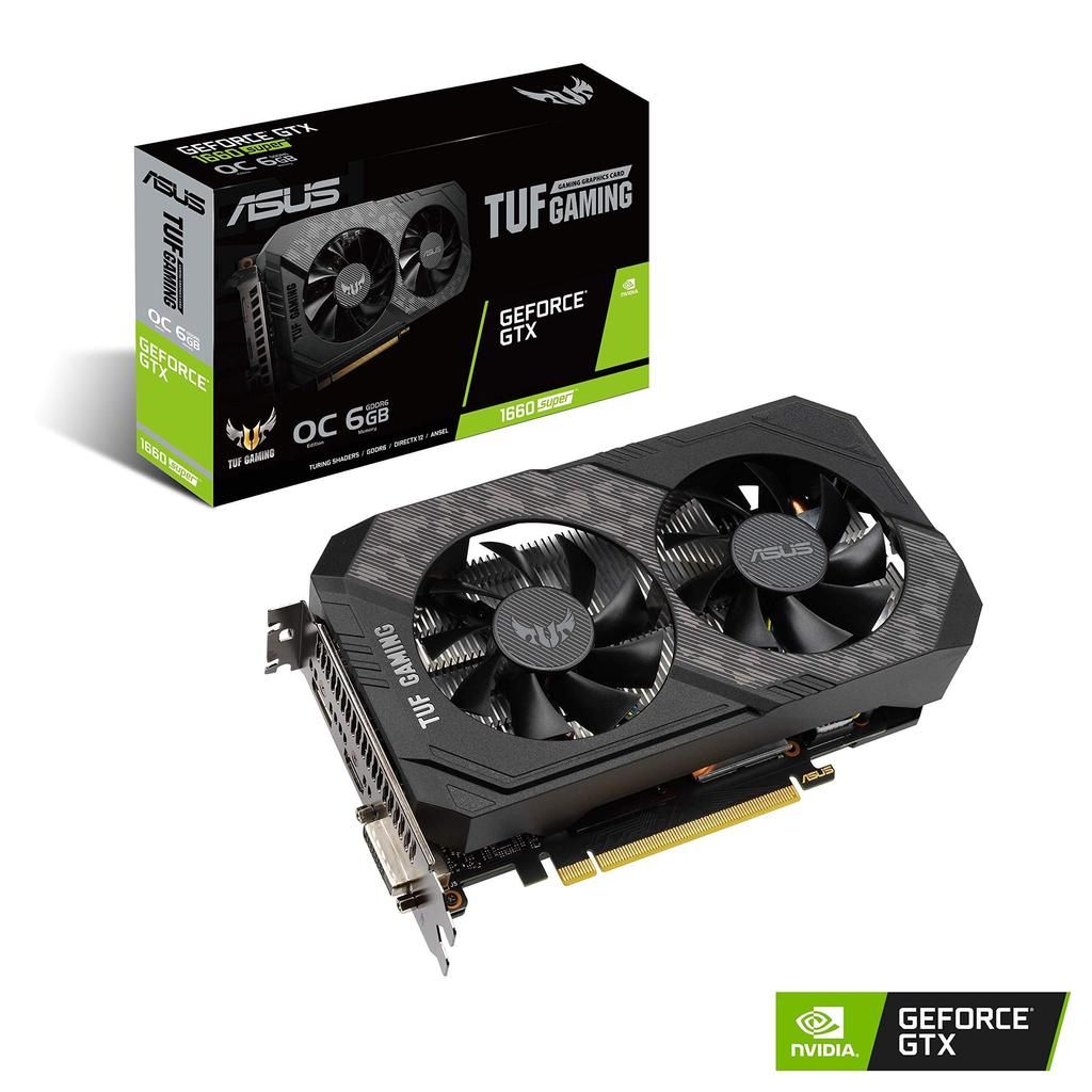 Видеокарта ASUS GeForce GTX 1660 SUPER, 6 ГБ PCI Express 3.0 HDMI ...