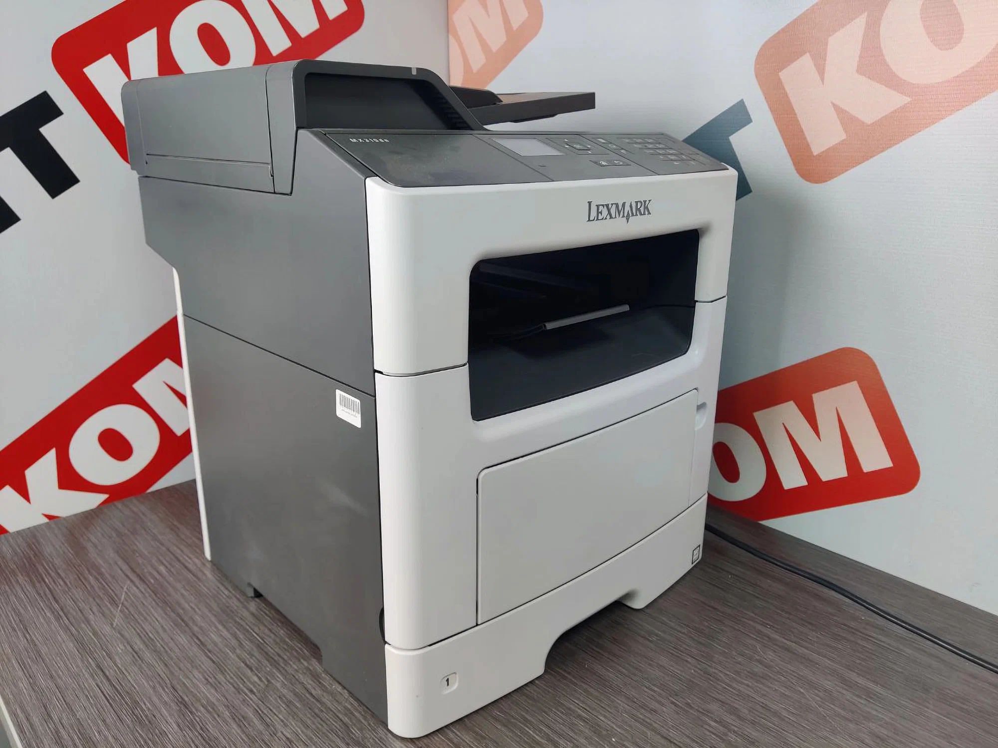 МФУ лазерное Lexmark MX310dn, ч/б, A4, белый/черный, новый картридж ...