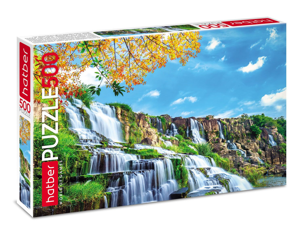 Пазл Hatber 500 элементов 480х330мм -Магия воды- - купить с доставкой по выгодным ценам в ...
