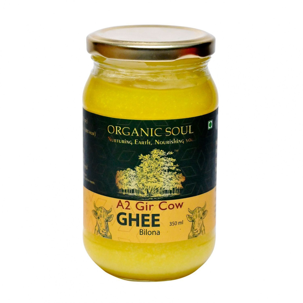 Масло Гхи из молока А2 (350 мл), A2 Gir Cow Ghee, Organic Soul купить на OZON по низкой цене ...