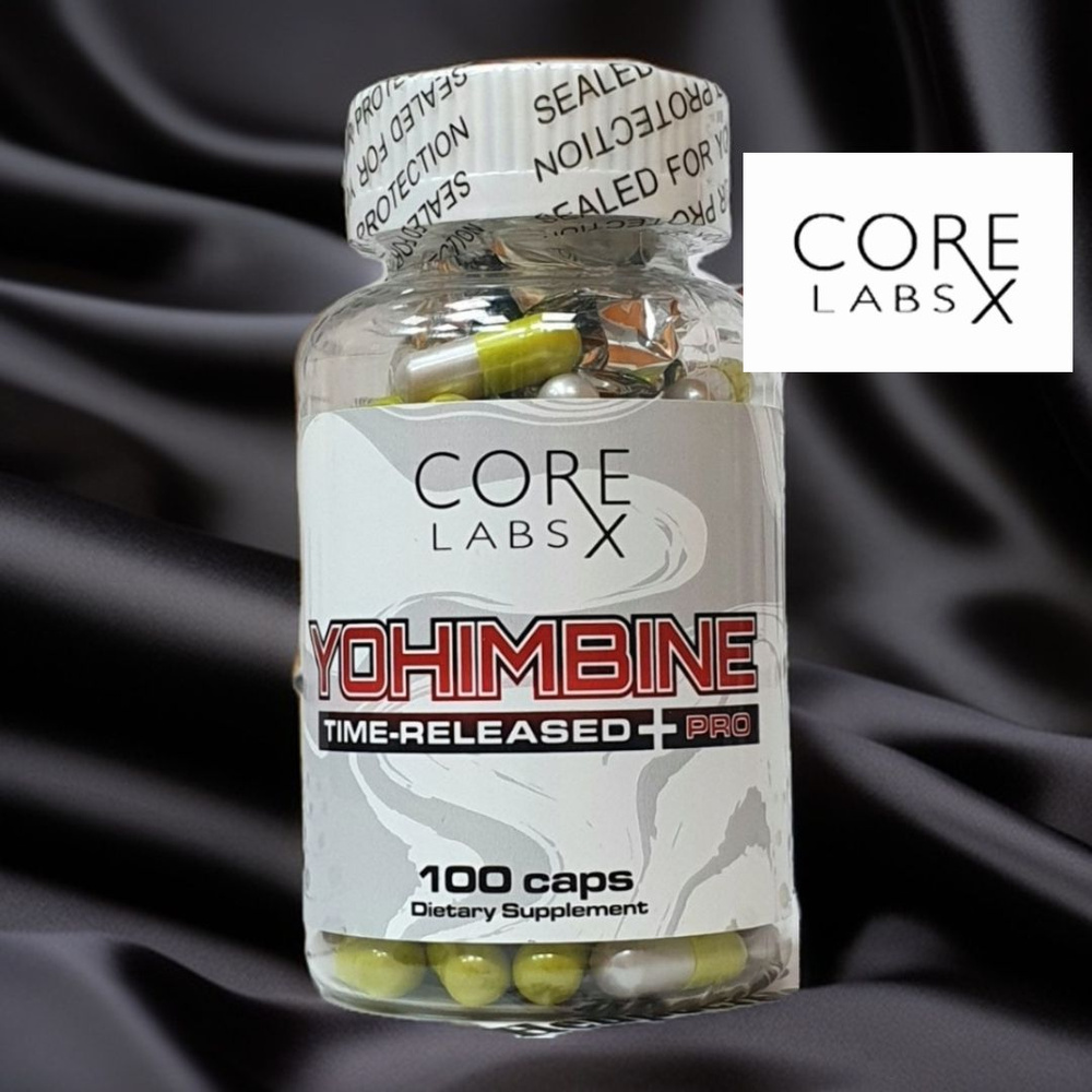 Core Labs X Yohimbine PRO 100 капсул средство для повышения ...