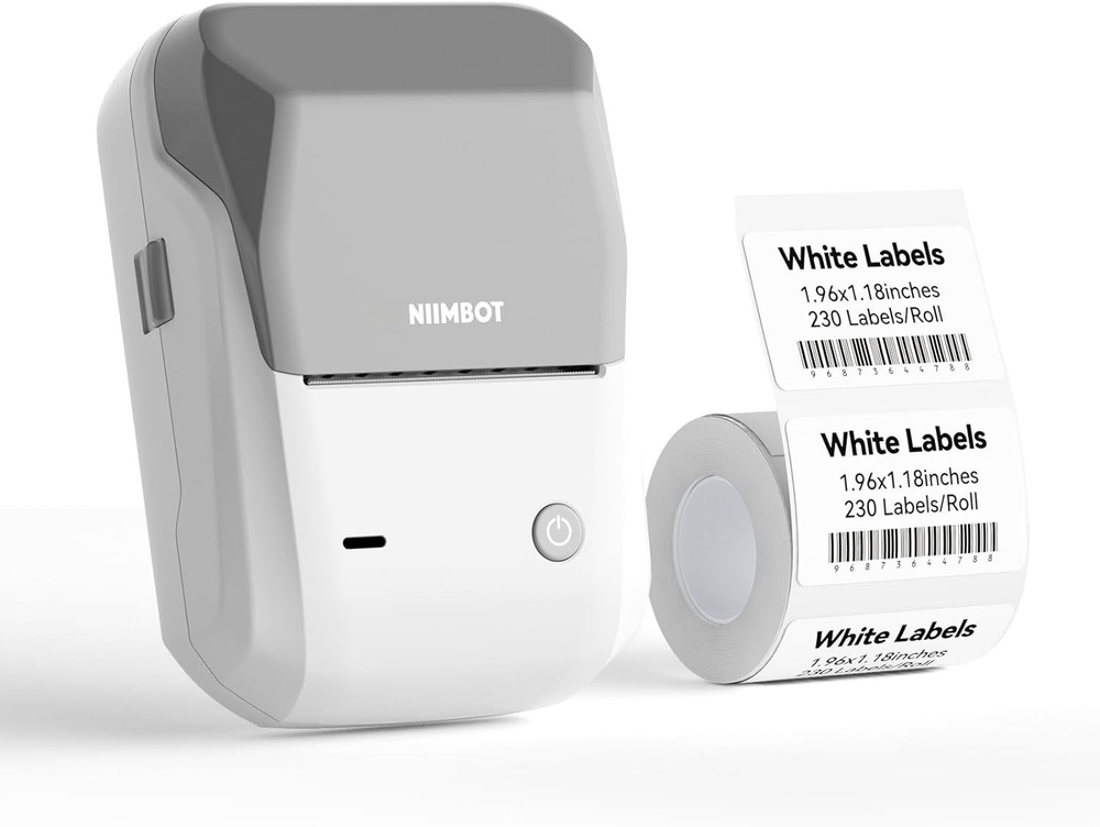 Принтер для наклеек этикеток Niimbot B1 Монохромный печать купить по