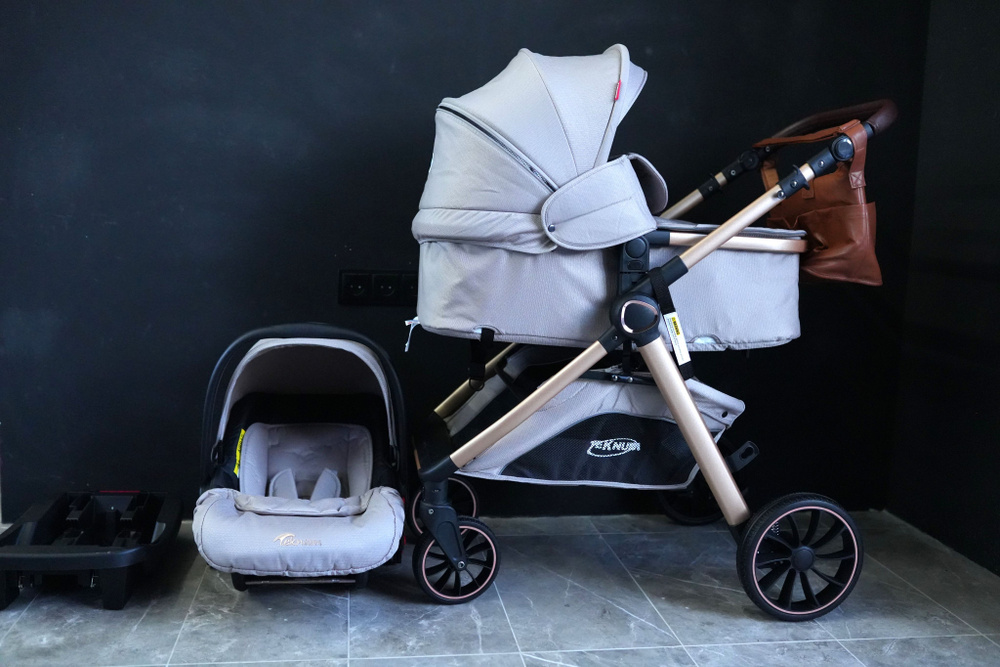 Коляска детская Teknum X1-D+C 3в1 трансформер, для новорожденных и ...