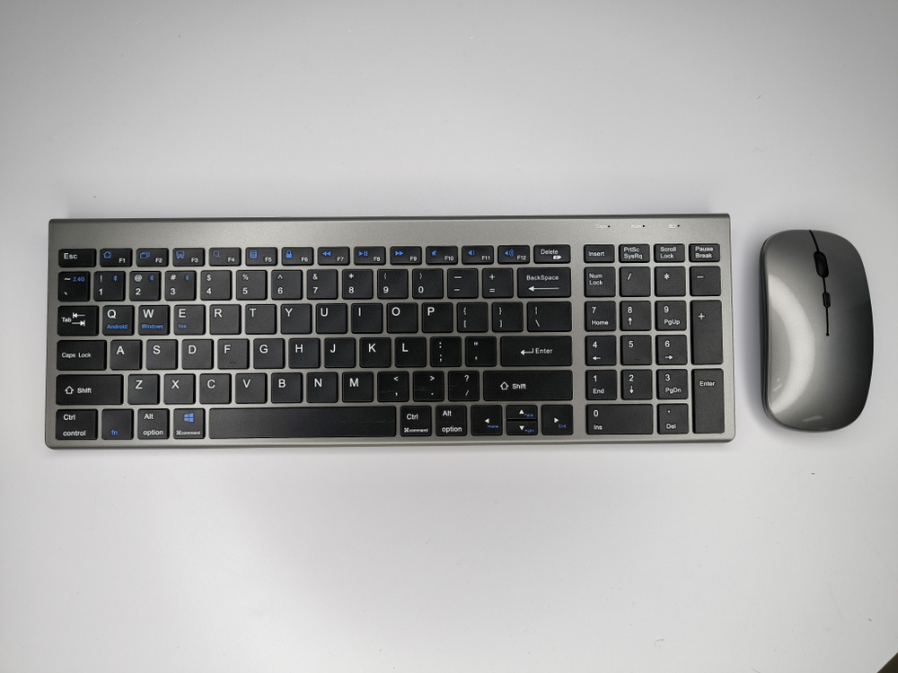 Клавиатура и мышь беспроводные Wireless Rechargeable Keyboard Mouse