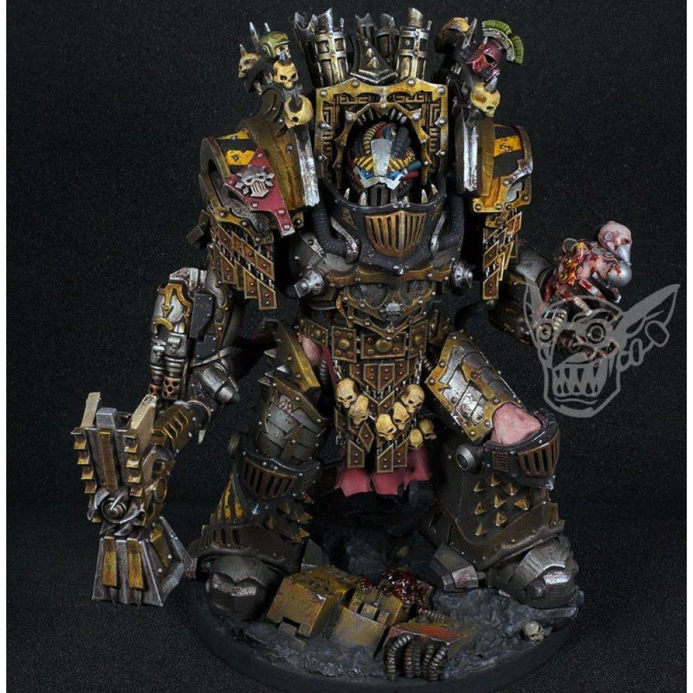 Миниатюра Warhammer 40000. Chaos Space Marines. Пертурабо Принц Демонов ...