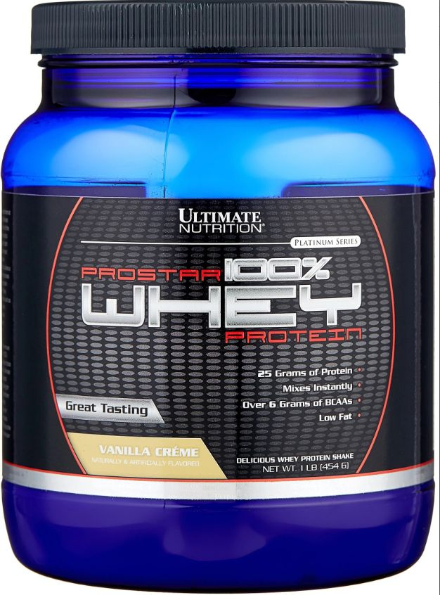 Ultimate Nutrition Протеин Prostar 100% Whey Protein, 454 гр. ванильный ...