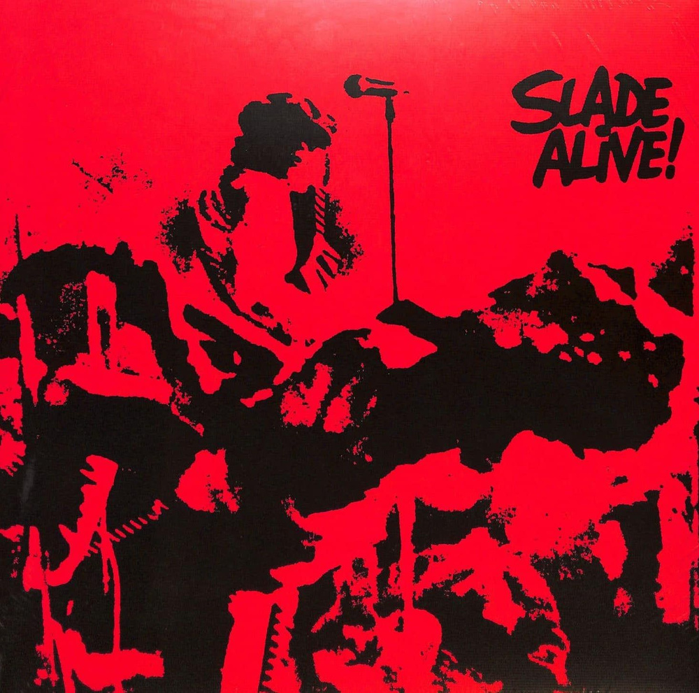 Slade - Slade Alive! (Red & Black Splatter) виниловая пластинка купить ...
