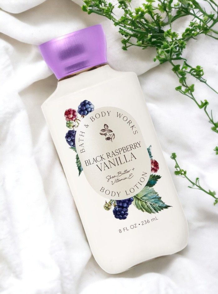 Лосьон парфюмированный BLACK RASPBERRY VANILLA Super Smooth Body Lotion ...