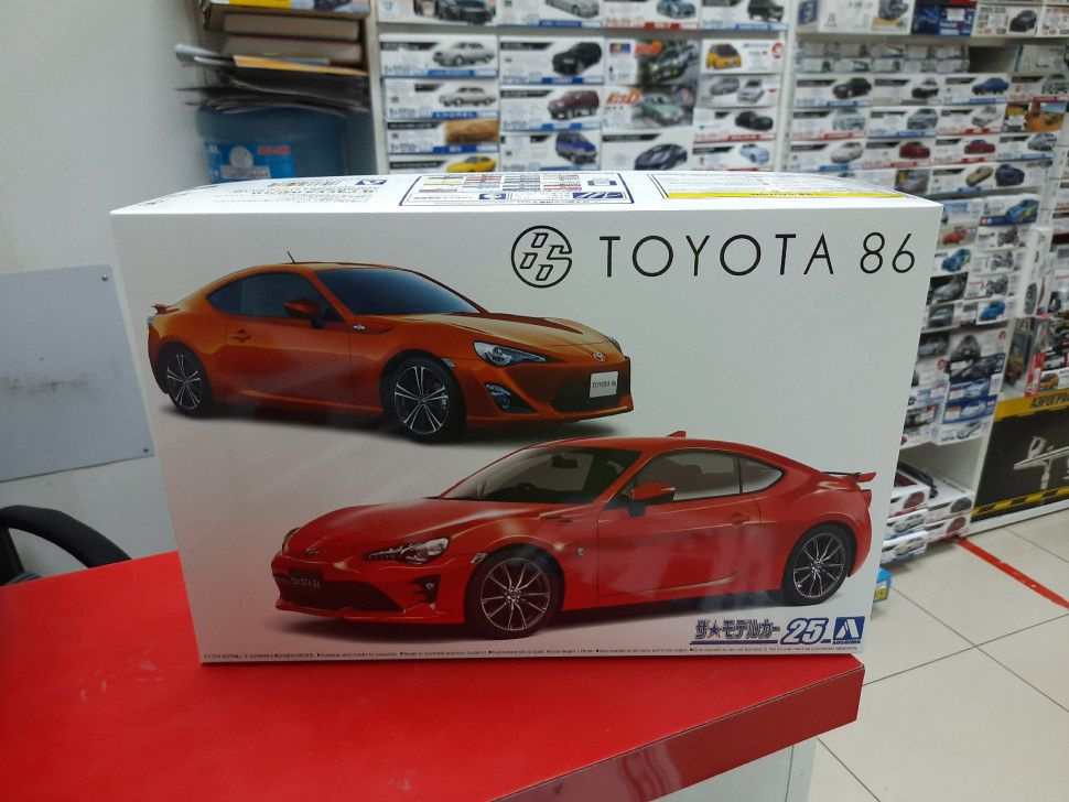 Сборная модель Aoshima 1:24 05966 Toyota 86 ZN6 '16 - купить с доставкой по выгодным ценам в ...