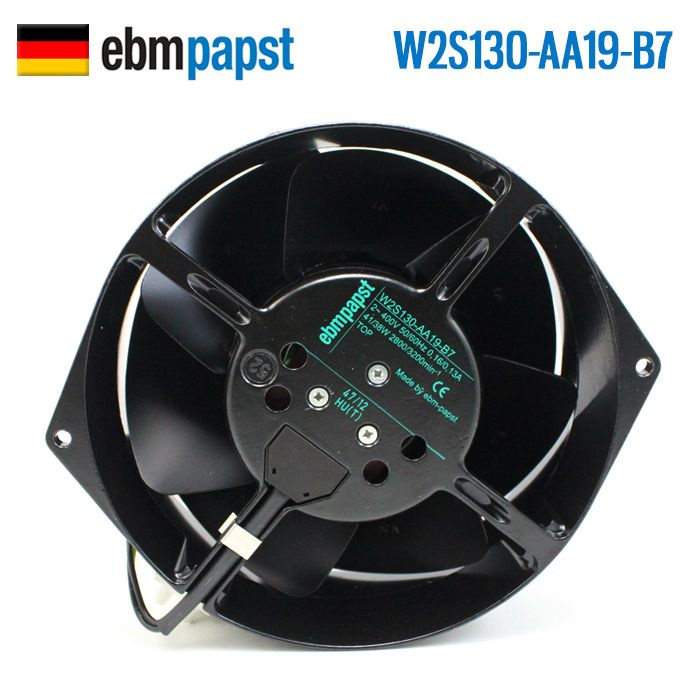 Оригинальный ebmpapst W2S130-AA19-B7 150 * 55 400V цельнометаллический ...