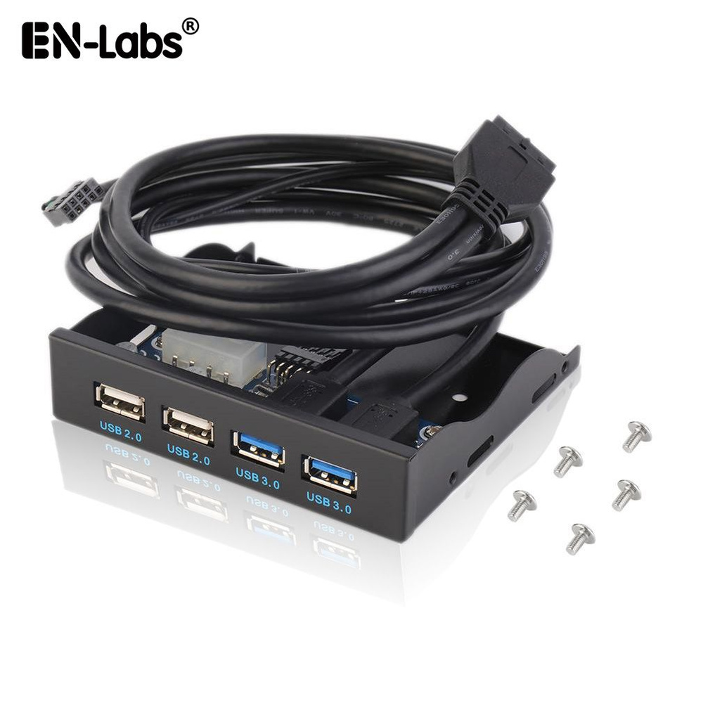 3.5 - дюймовая передняя панель 4-порт USB хабы для флоппи-дисковод ...