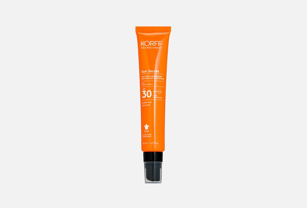 Солнцезащитный флюид для лица SPF 30 KORFF, Sun Secret ANTI-AGE AND ...