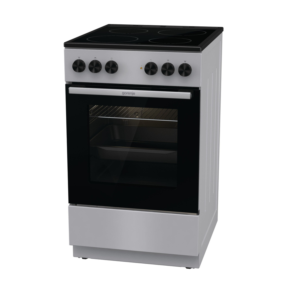 Электрическая плита Gorenje GEC5A12SG, 50 см, A, очистка паром ...