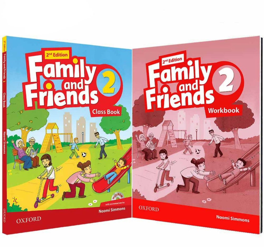 Family and Friends 2 (2nd edition) Class Book + Workbook + CD/DVD ...