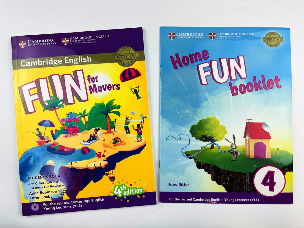 English Fun for Movers 4th Edition Student's Book and Home Fun Booklet ...