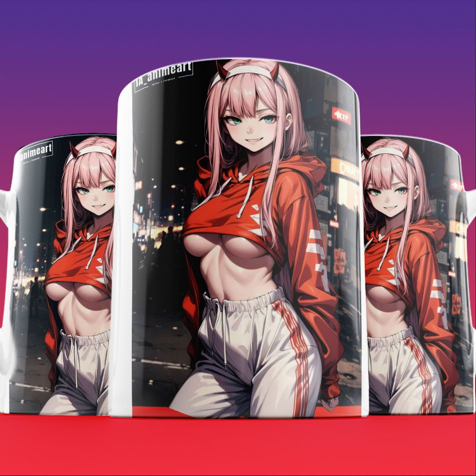 Кружка "ХОЧУ вайфу 002 (Zero Two) - Милый во Франксе", 330 мл купить c доставкой на OZON по ...