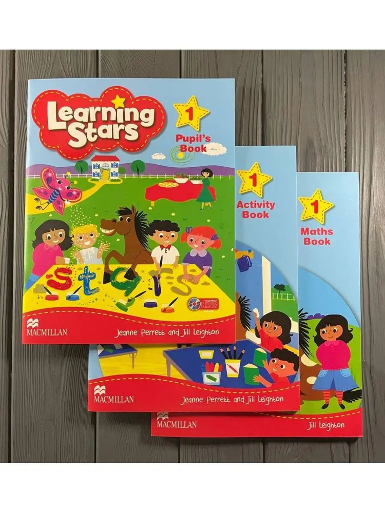 Learning Stars 1 Level 1 Pupils, Activity+ Maths Book+диск - купить с ...