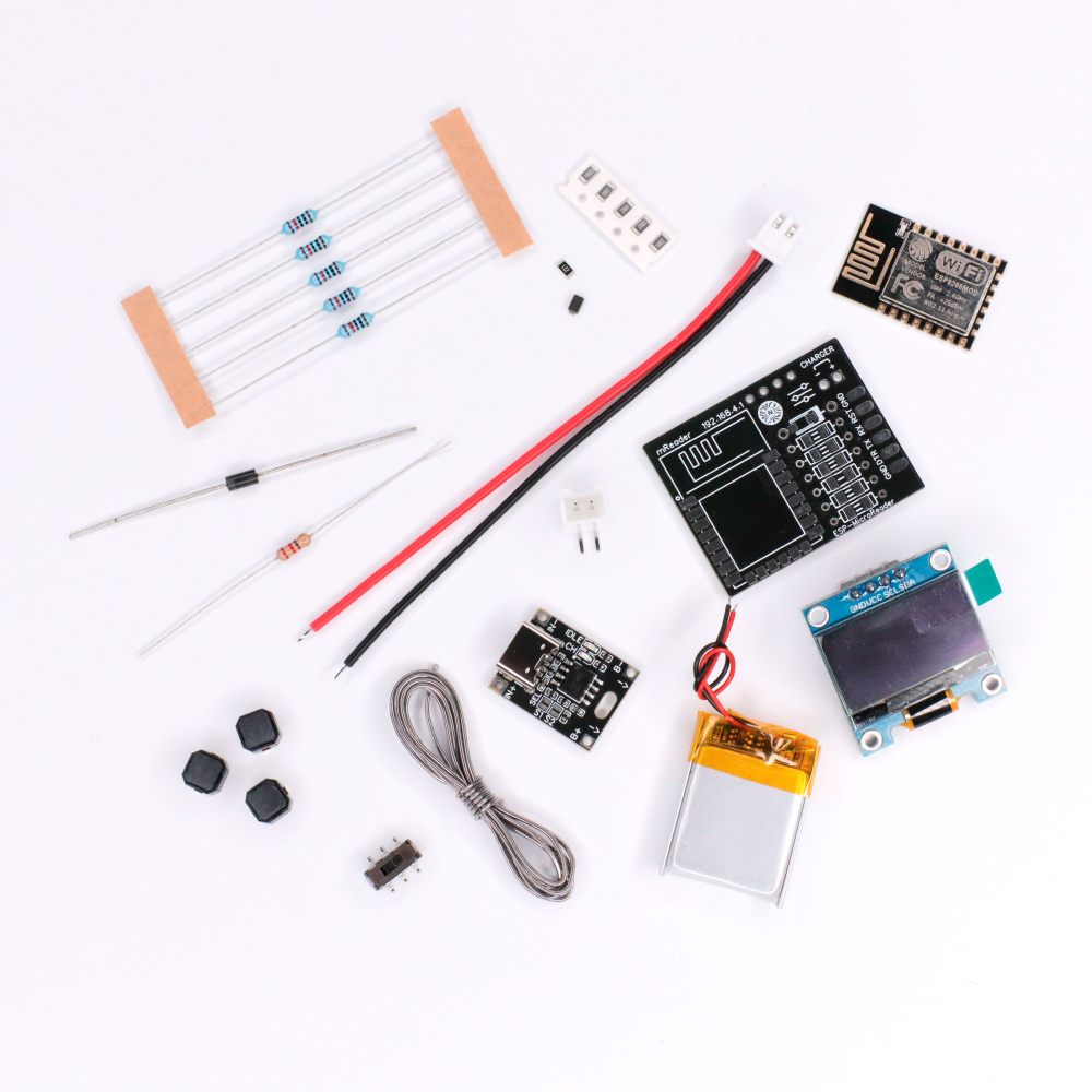 microReader v1.1 - набор для сборки купить на OZON по низкой цене ...