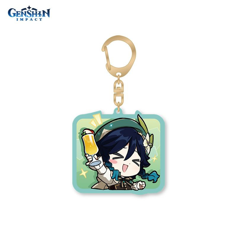 Брелок акриловый Chibi Expressions Character Acrylic Keychain ...