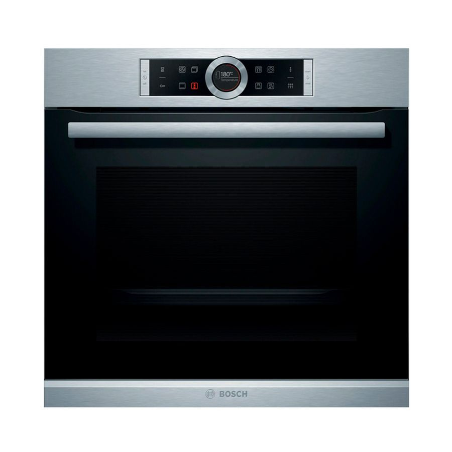 Электрический духовой шкаф с конвекцией Bosch HBG675BS1 встраиваемая ...