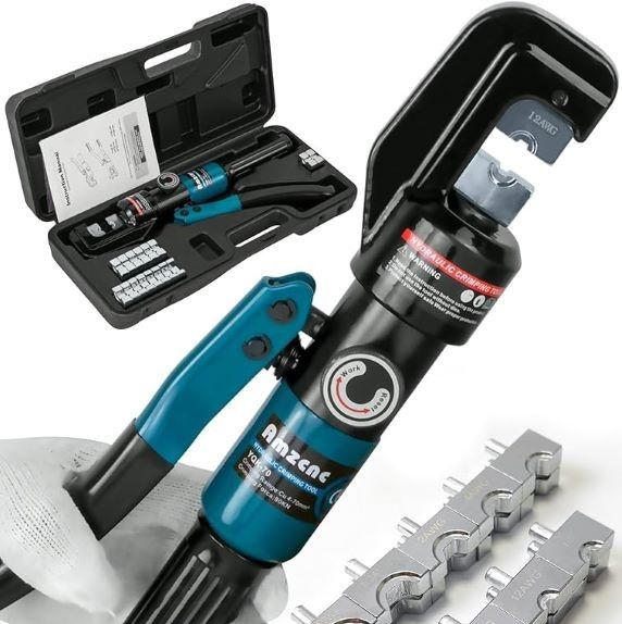 Пресс гидравлический ручной (с возвратной пружиной) / кримпер для обжима купить на OZON по ...