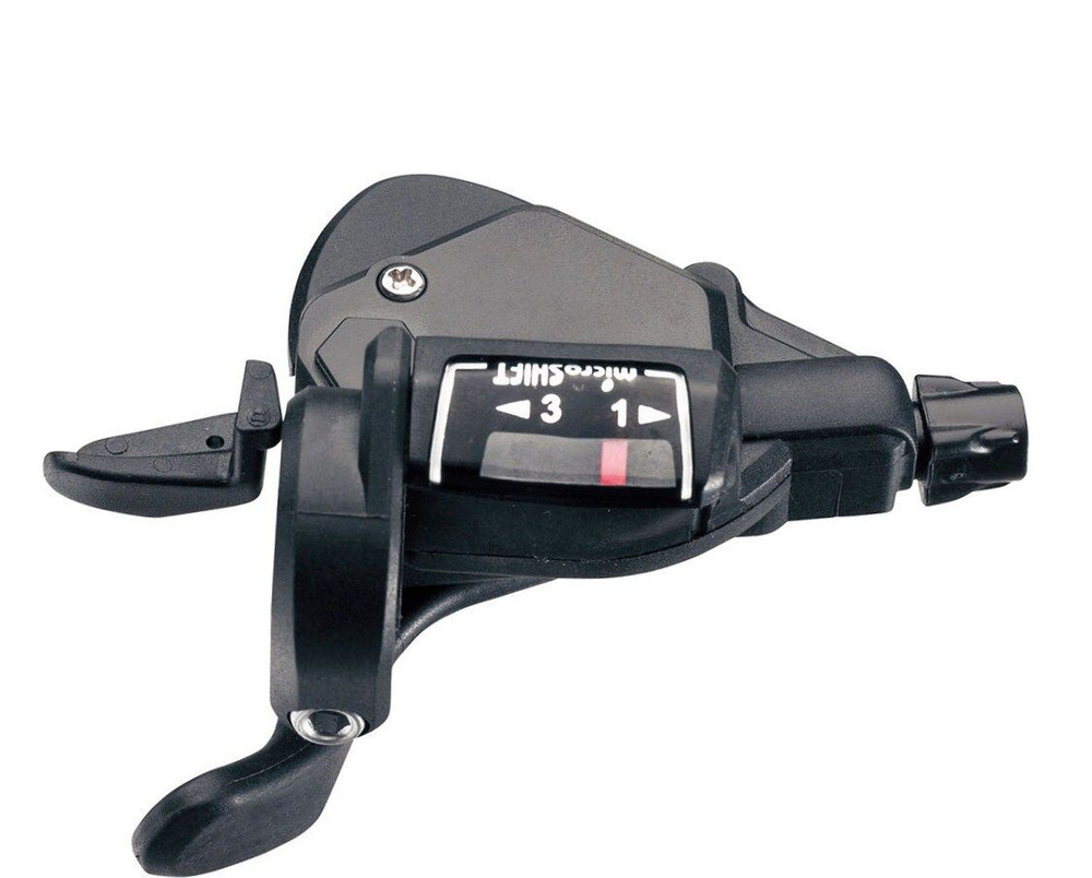 Манетка (шифтер) 3 скоростей, microSHIFT TS38-3L черный купить на OZON ...
