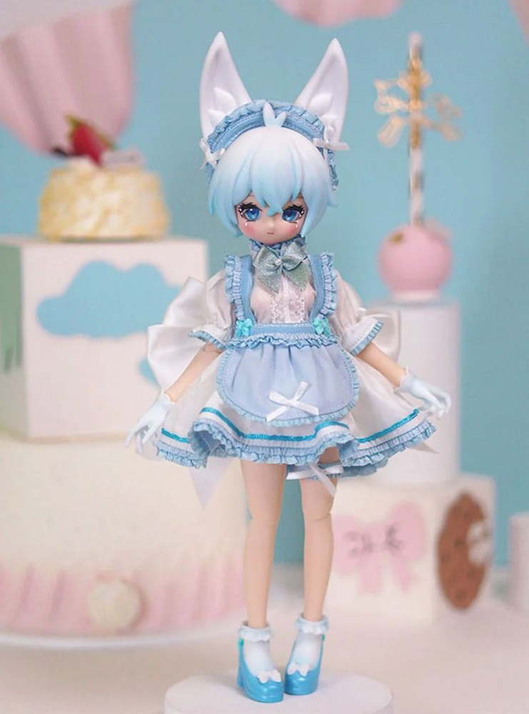 Кукла BJD 1/6 шарнирная UFdoll (Sea Salt Milk Cap) аниме с одеждой и аксессуарами. купить на ...