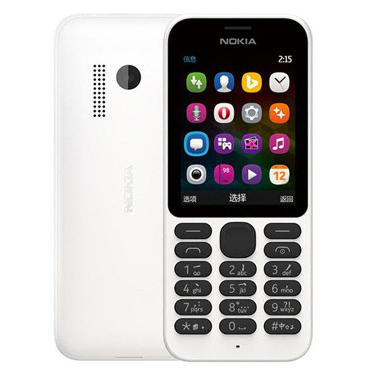 Мобильный телефон для пожилых людей, для студентов, Nokia215, белый ...