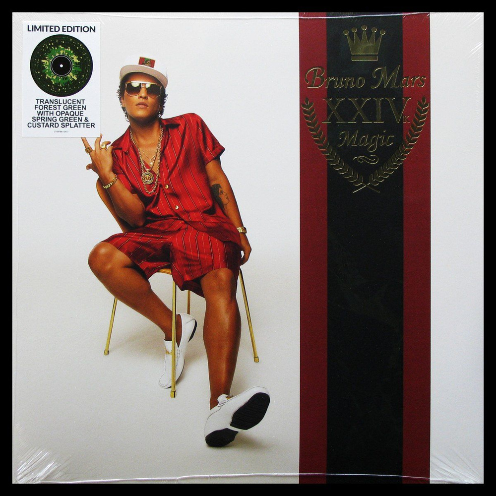 LP Bruno Mars - XXIVK Magic (coloured vinyl) (винил) (343848) - купить ...