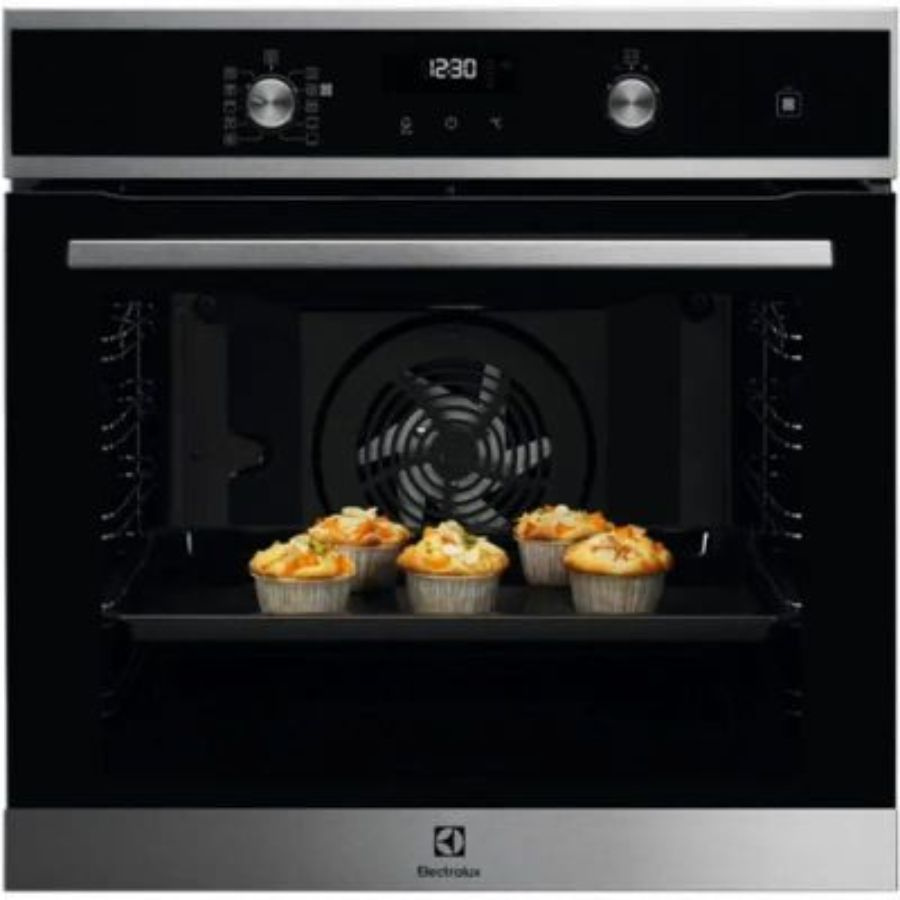 Духовой шкаф электрический Electrolux EOD6P66X, серебристый/черный ...