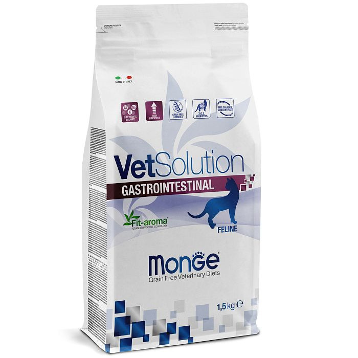 Ветеринарная диета Monge VetSolution Cat Gastrointestinal гастро ...
