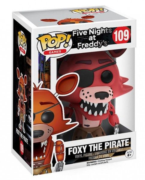 Фигурка Funko POP Games: FNAF - Foxy The Pirate (11032) купить на OZON ...