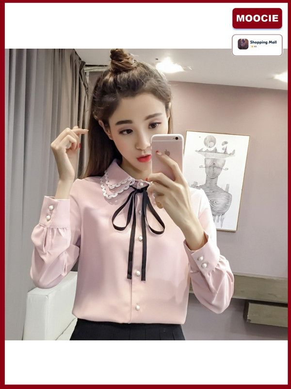 Рубашка Женский MOOCIE пастельно-песочный Длинный Полиэфирное волокно, размер 42 Китай купить c ...