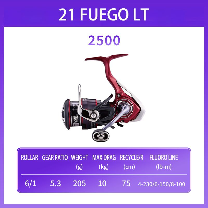 Daiwa Fuego CS LT 2500 Рыболовная катушка - купить по выгодной цене в ...