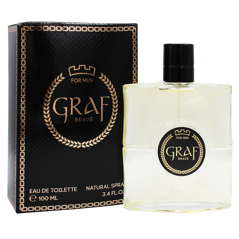Delta Parfum Туалетная вода Graf Brave мужская, 100 мл купить на OZON ...