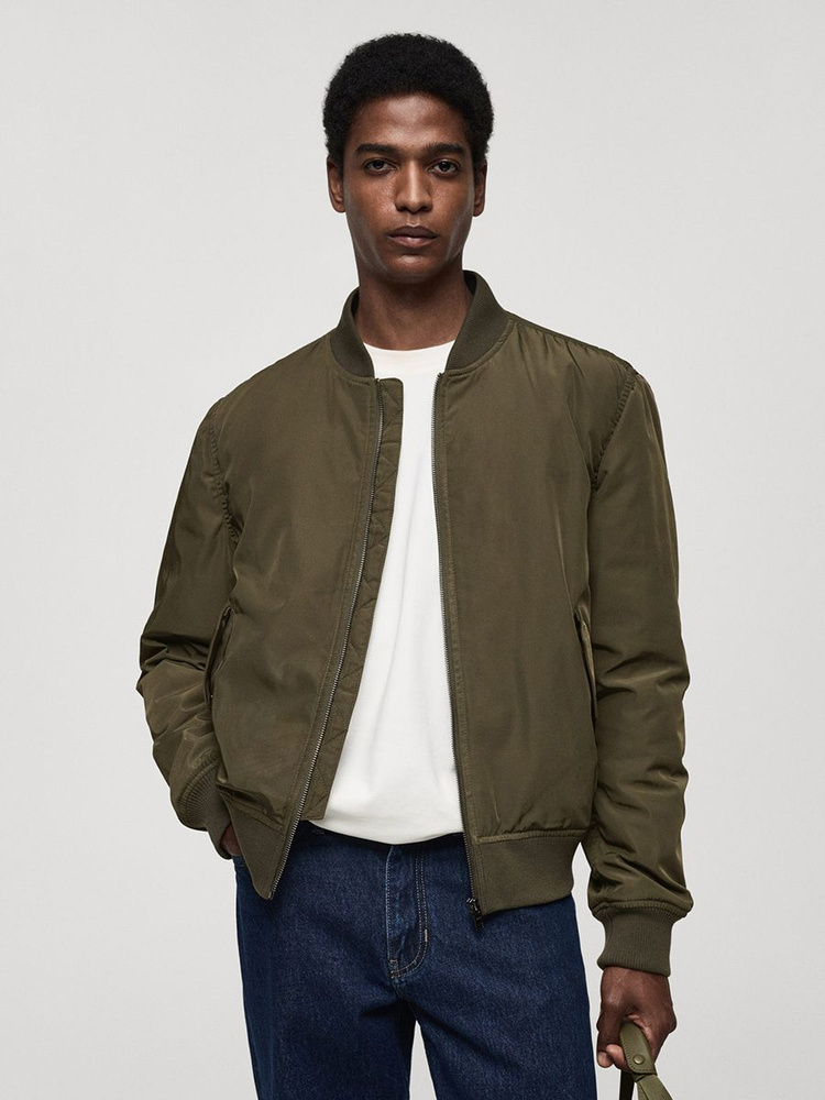 Бомбер MANGO Man YORK купить на OZON по низкой цене (1682043757)