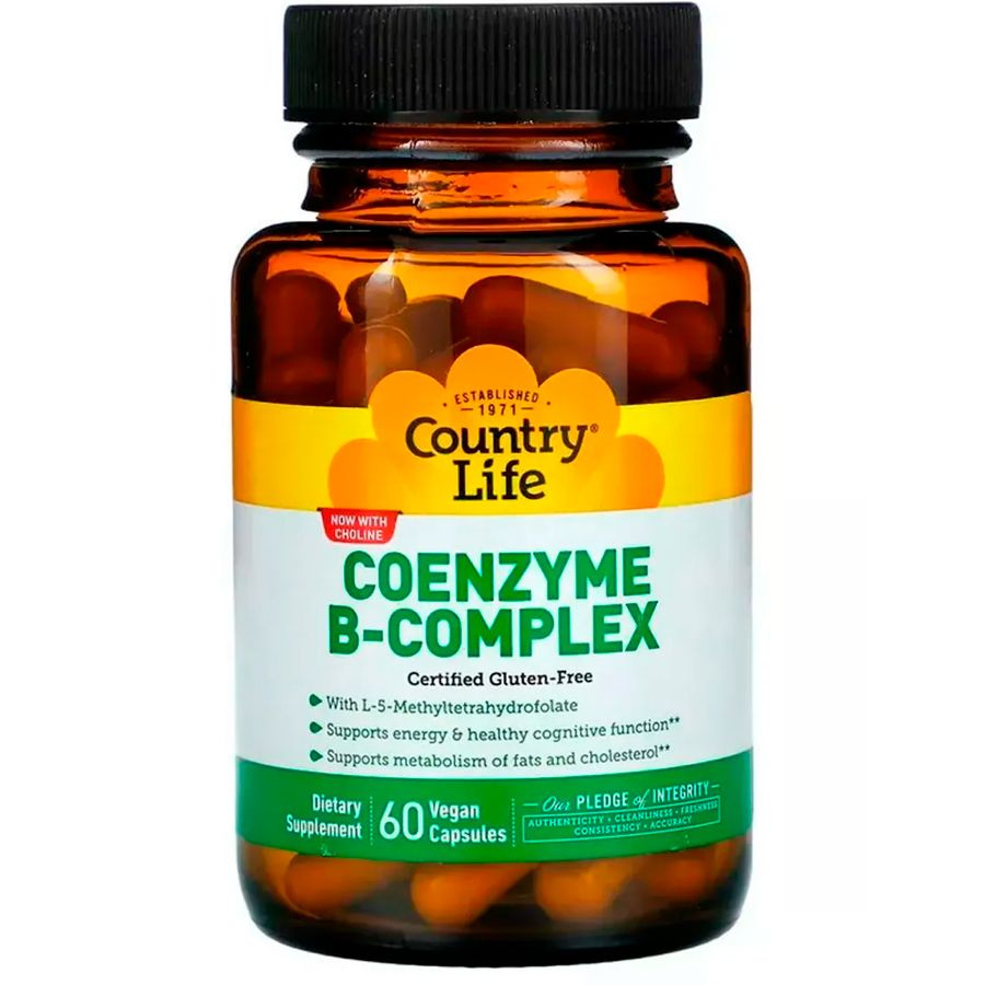 Coenzyme B-Complex Комплекс коэнзимов группы B, 60 штук - купить с ...