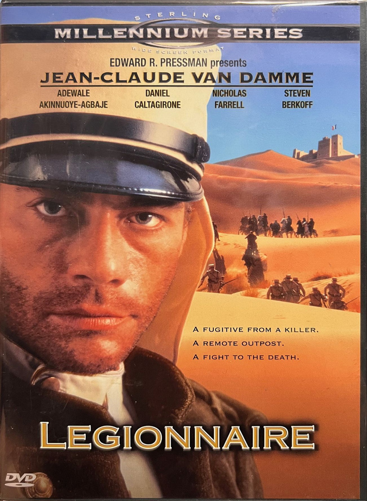 Legionnaire - Легионер (в гл. роли Жан-Клод Ван Дамм), 1998, DVD9, американское издание ...