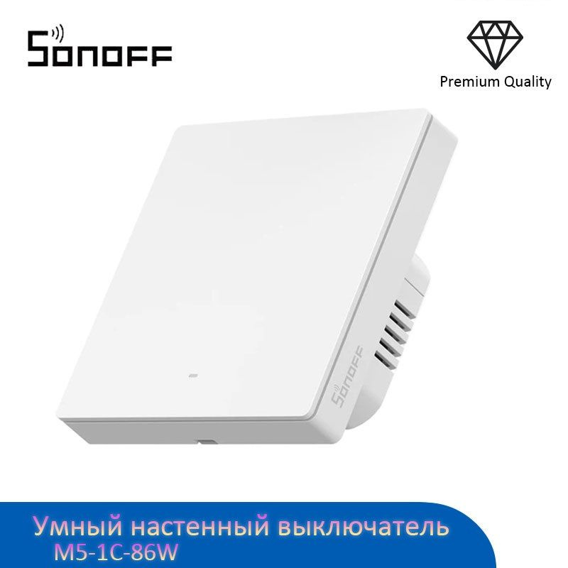 Выключатель Sonoff M5-3C-86W Matter Белый купить на OZON по низкой цене (1872435258)