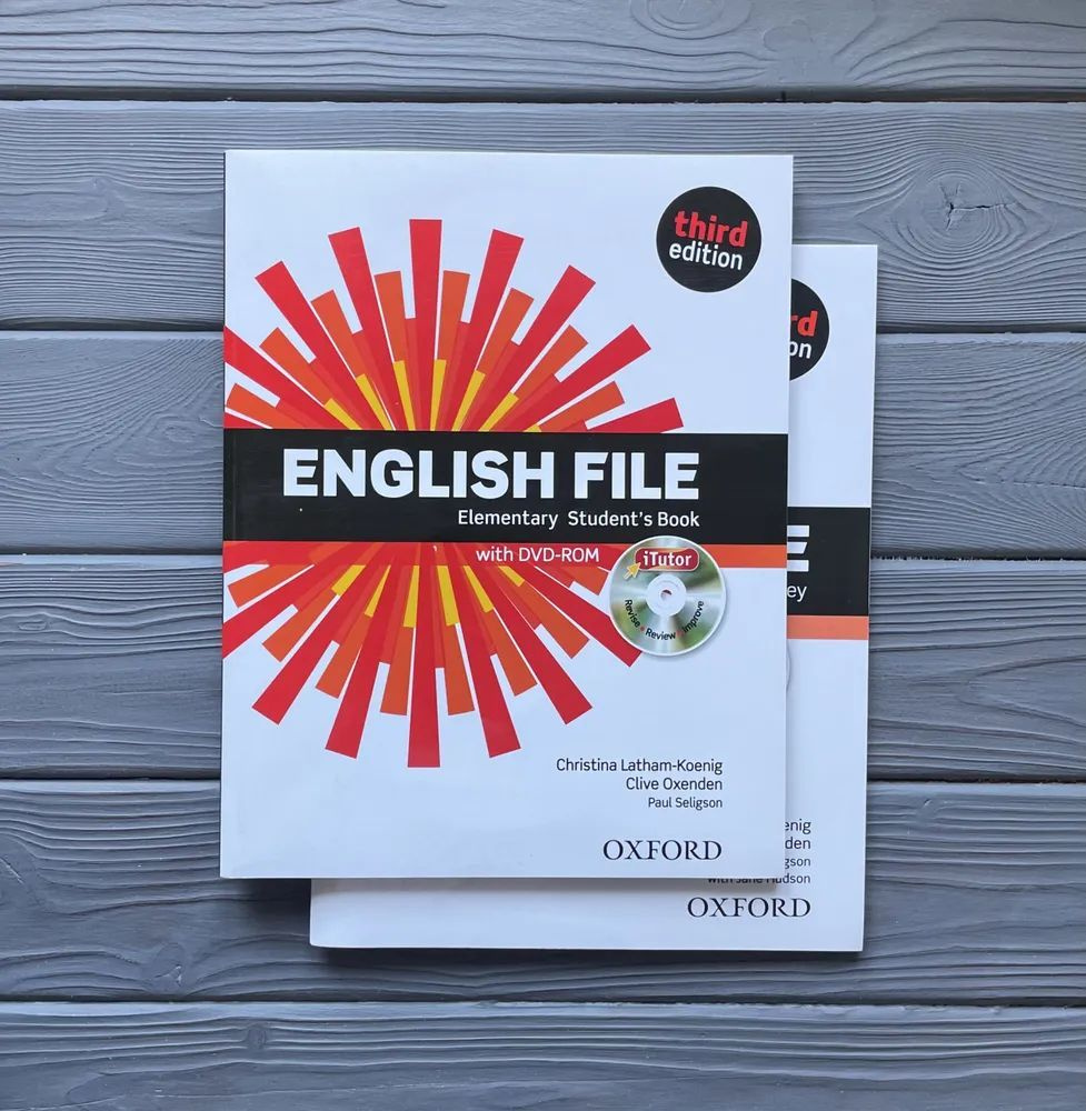 English File elementary 3rd edition Учебник+Тетрадь+CD купить на OZON ...